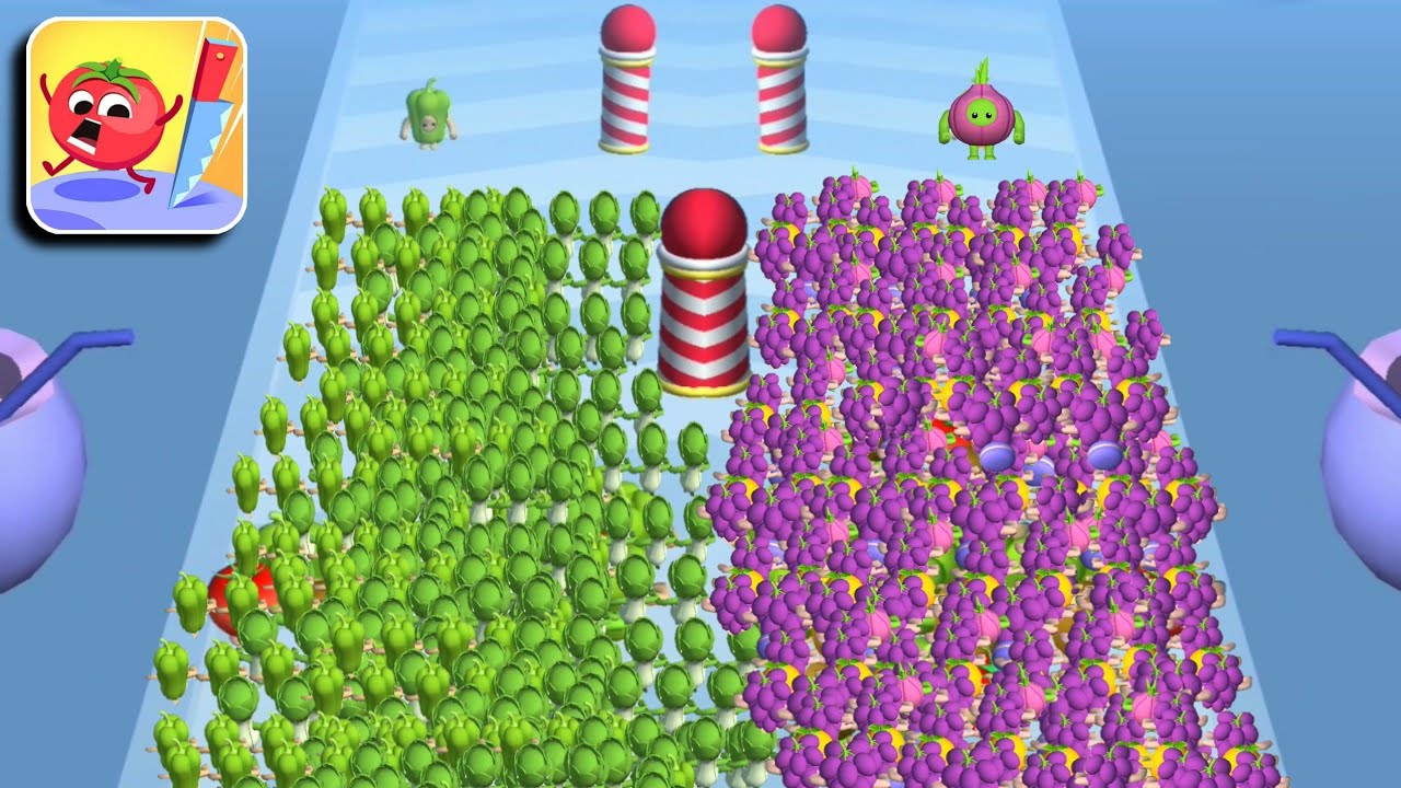 Fruit Rush 🍇🍎🍍 Pro Max Level - All Levels Gameplay (iOS & Android ...