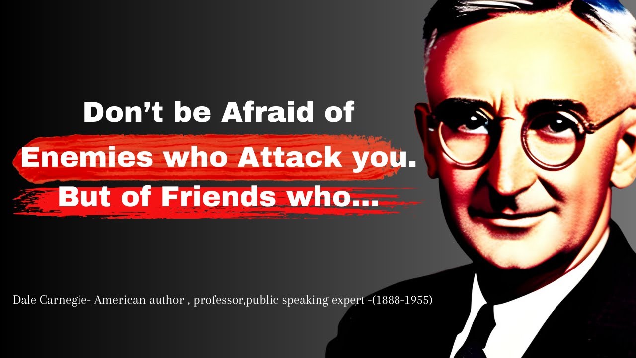 Best Dale Carnegie Quotes| Life lessons to learn while young! - YouTube
