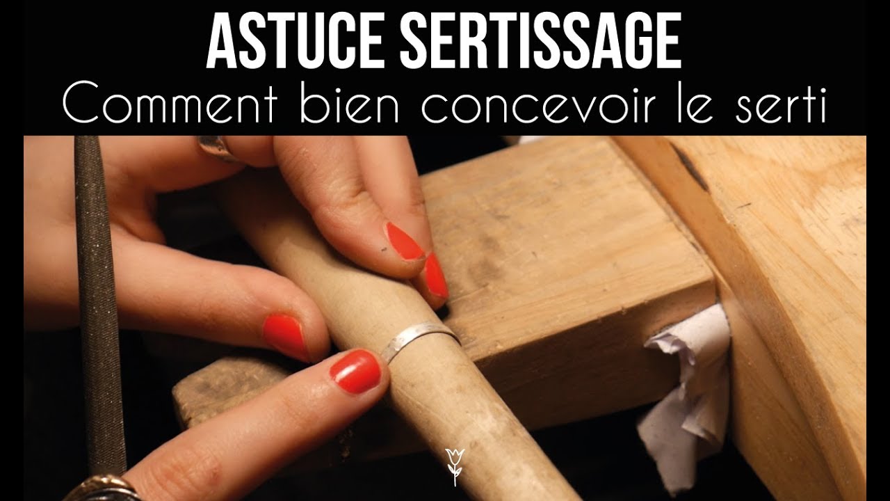 Astuce de sertissage • Agnes Bijouterie - YouTube
