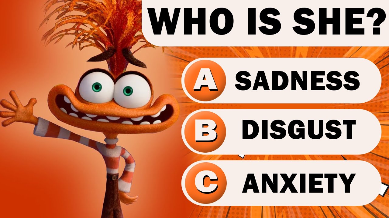 INSIDE OUT 2 Quiz 😁😭😱🤢😡 How Much Do You Know About INSIDE OUT 2? |Brain ...