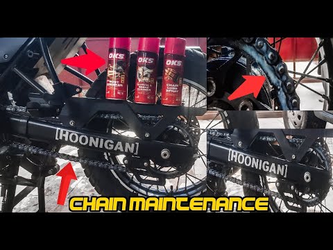 CHAIN CLEANING & LUBE 'D FOR HIMALAYAN | BUDGET FRIENDLY LUBRICANTS 👽 ...