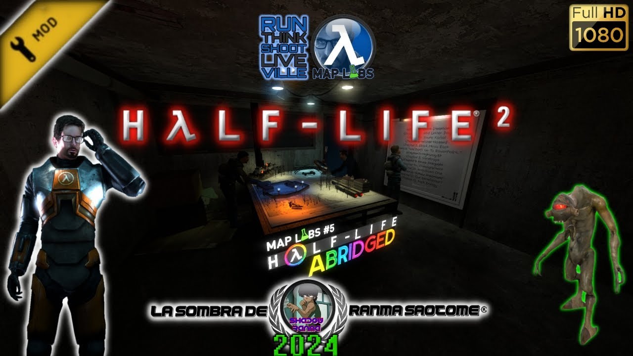 Half Life 2 Map Labs #5 - Half-Life: Abridged (RTSL) - Full Walkthrough ...