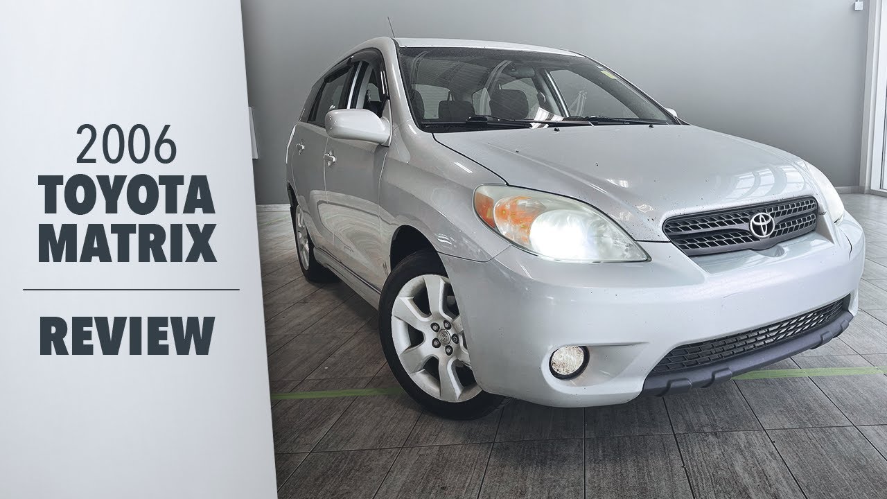 2006 Toyota Matrix 4DR WGN MAN STD - YouTube