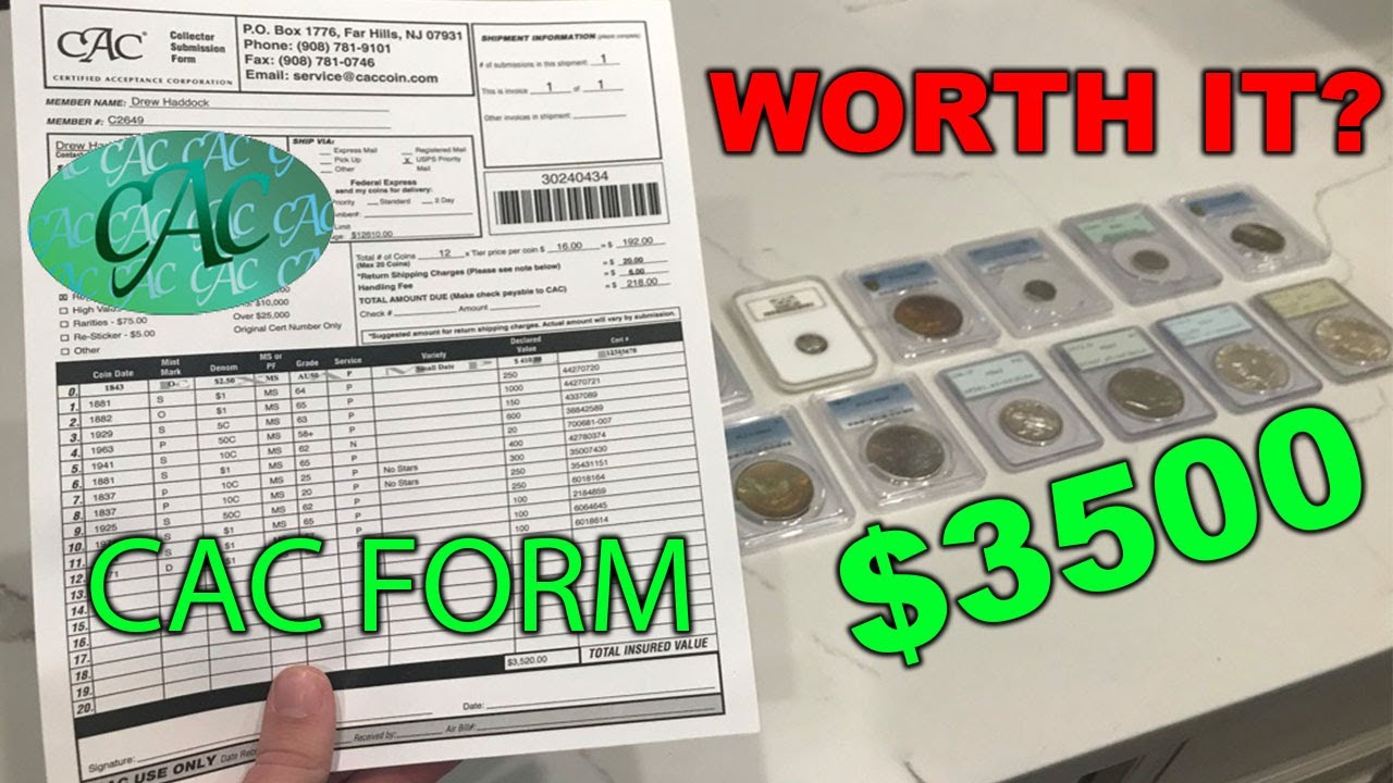 What is CAC and is it WORTH IT for YOUR Coins? ($3500 CAC Submission ...