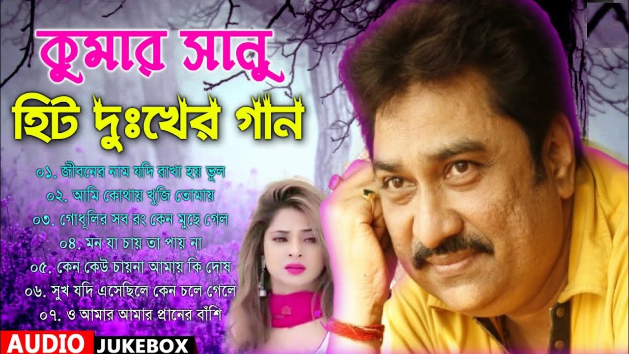 Kumar Sanu Bangla Gaan | Bangla Sad Song | Best Of Kumar Sanu , Bangla ...