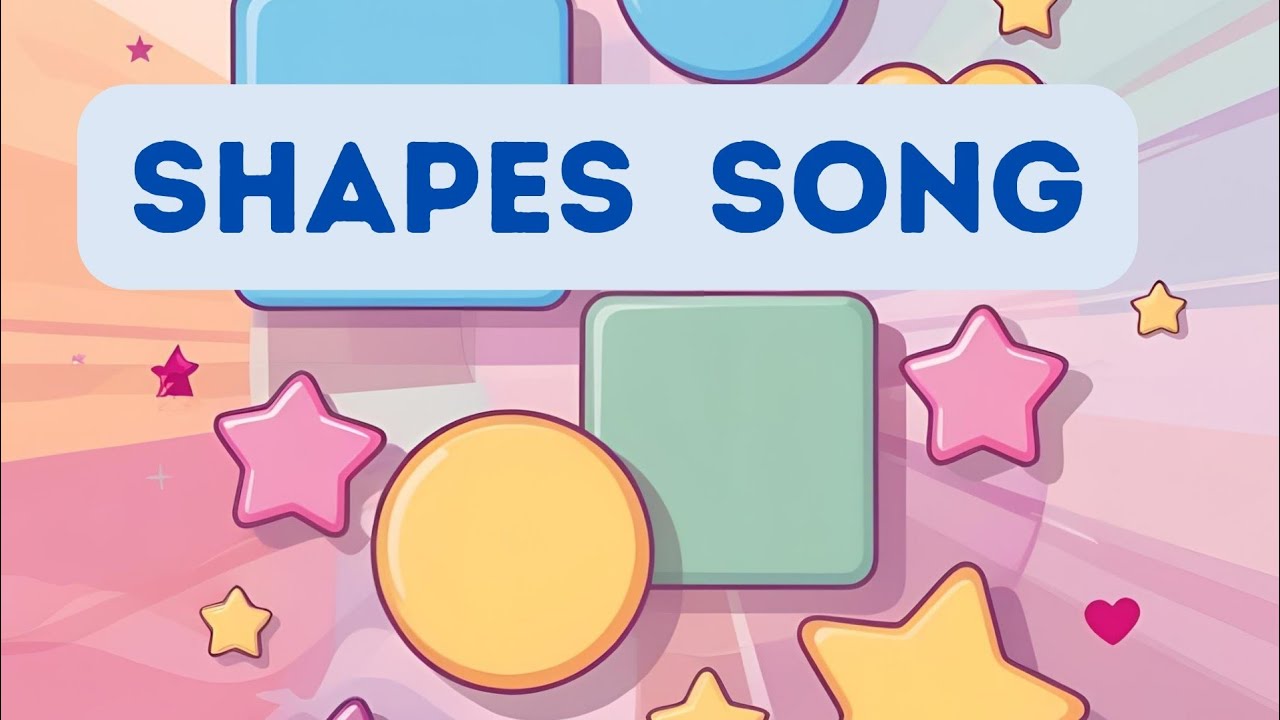 Shapes Song for Kids | Learn Circle, Square, Heart & Star | Apatyam ...