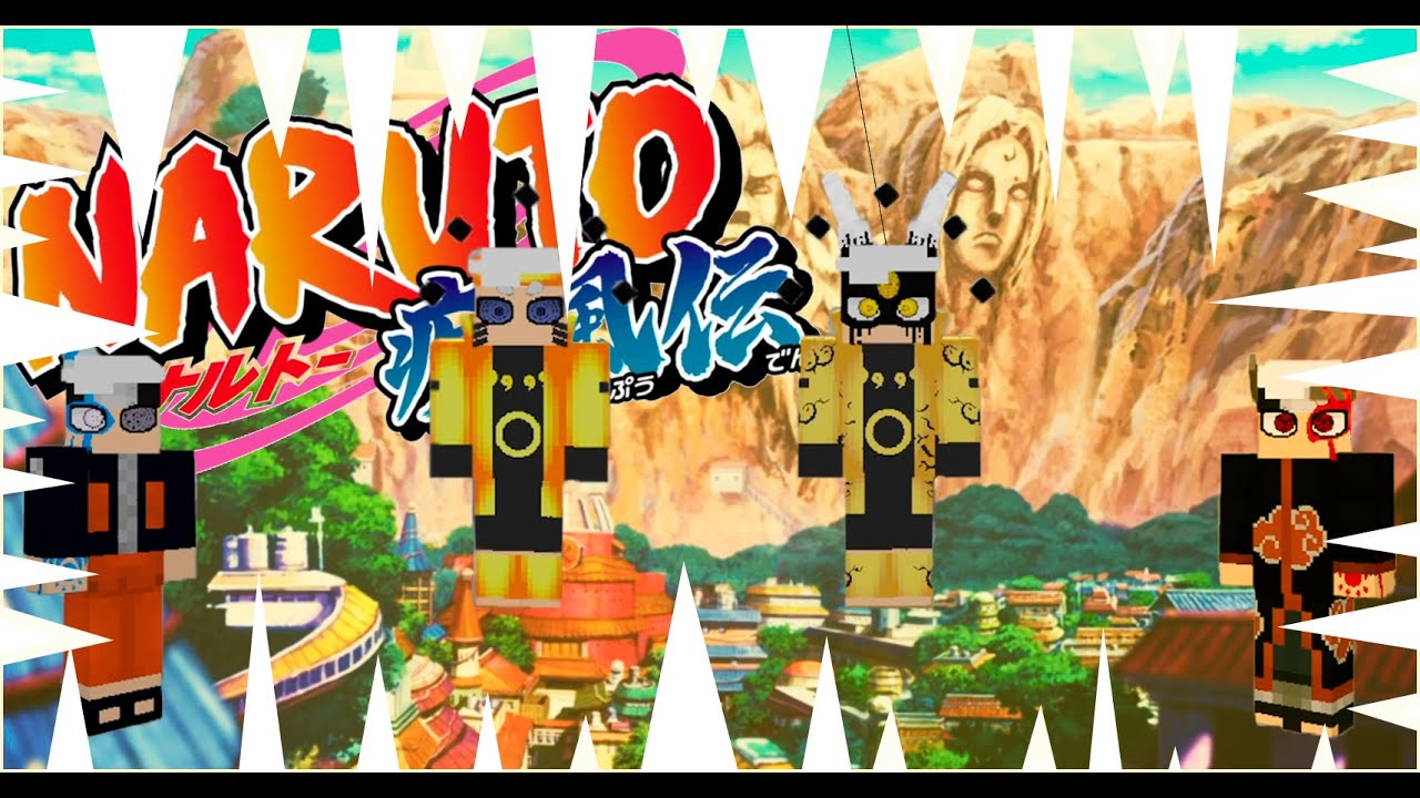 A NOVA ADDON DE MINECRAFT PE COM 200 MODOS - NARUTO CUBE - YouTube