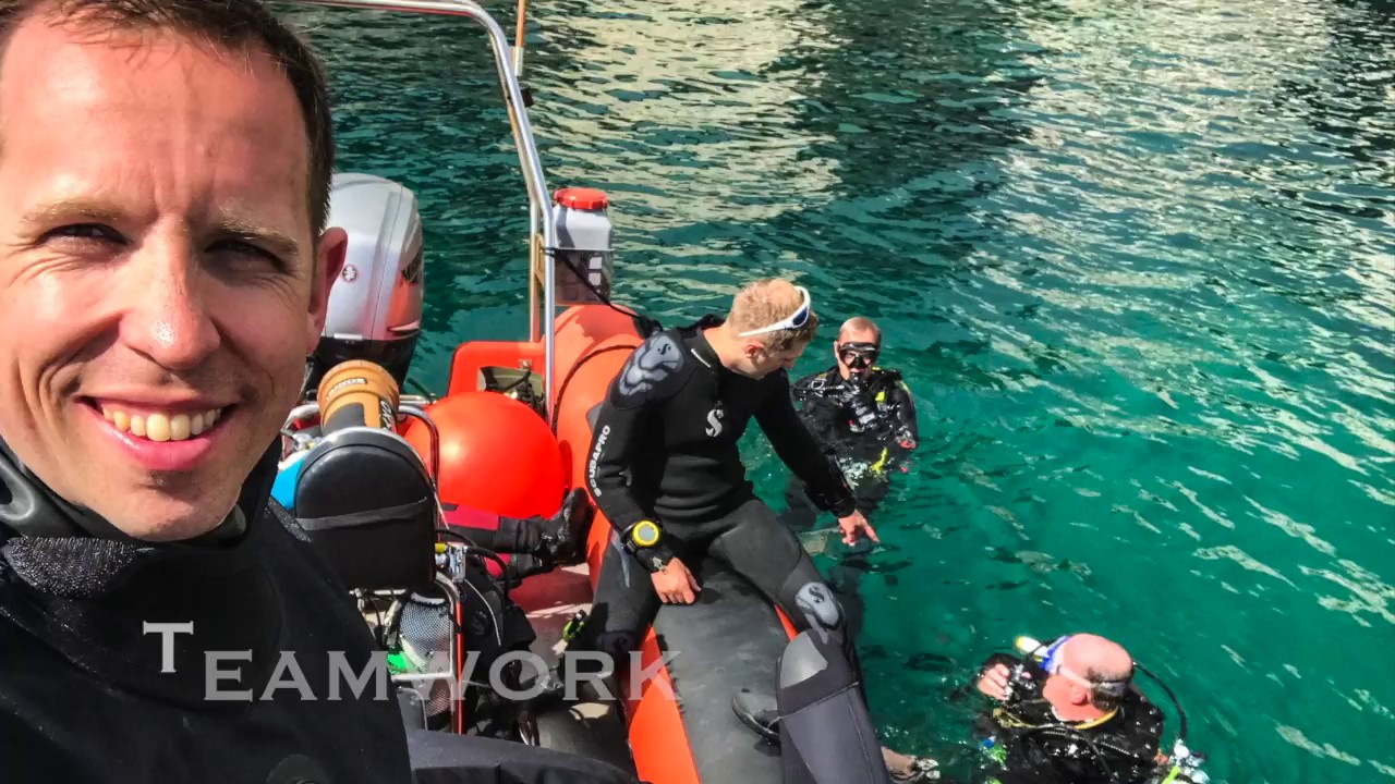 Gibraltar Dive 2018 - YouTube