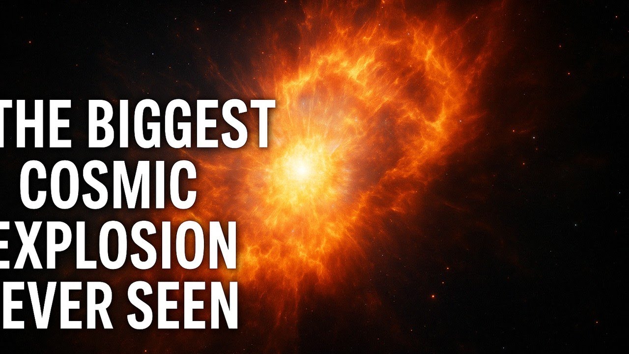 💥 The Brightest Cosmic Explosion Ever Seen — And It’s Still Going - YouTube