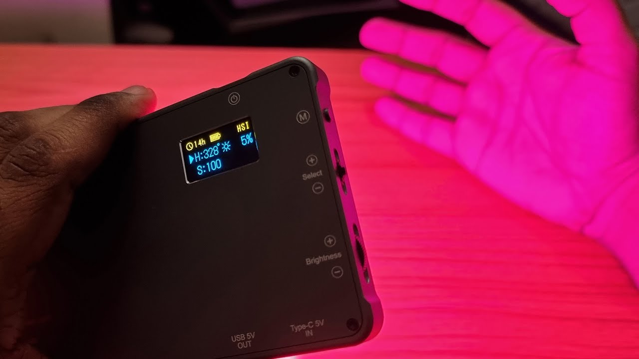 Digitek Portable RGB LED Video Light Review - The BEST One Yet? ️💚💙 ...