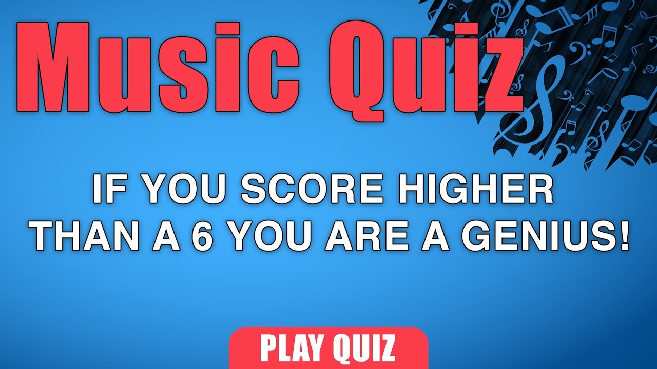 Knowledge Quiz About Music - YouTube