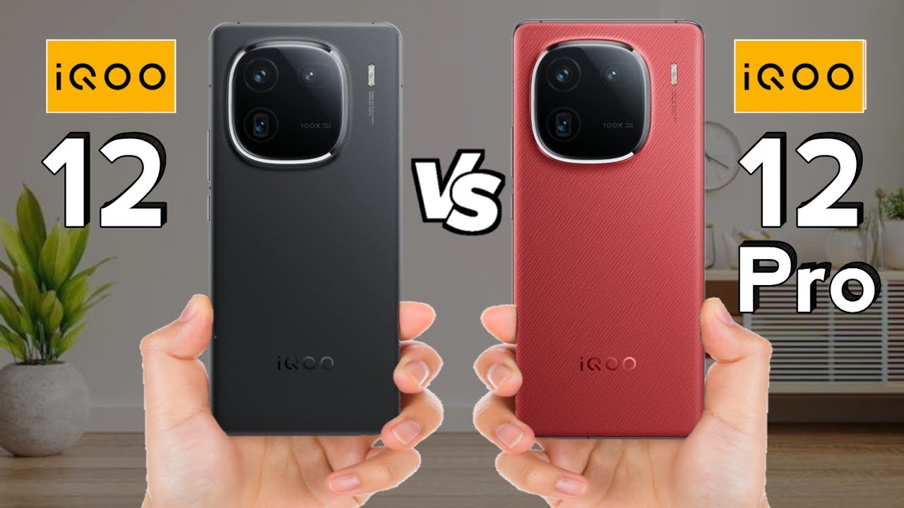 iQOO 12 vs iQOO 12 Pro - YouTube