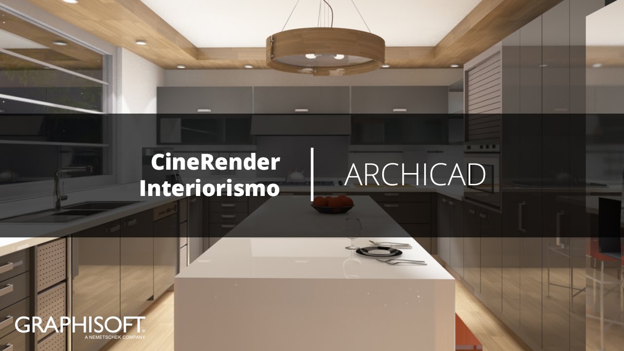 CineRender | interiorismo | ARCHICAD - YouTube