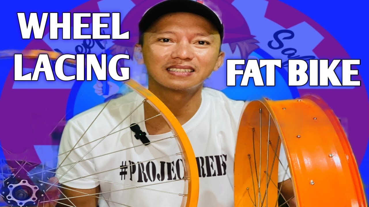 PAANO MAG KABIT NG RAYOS NG FAT BIKE | LACING FAT BIKE WHEEL ...