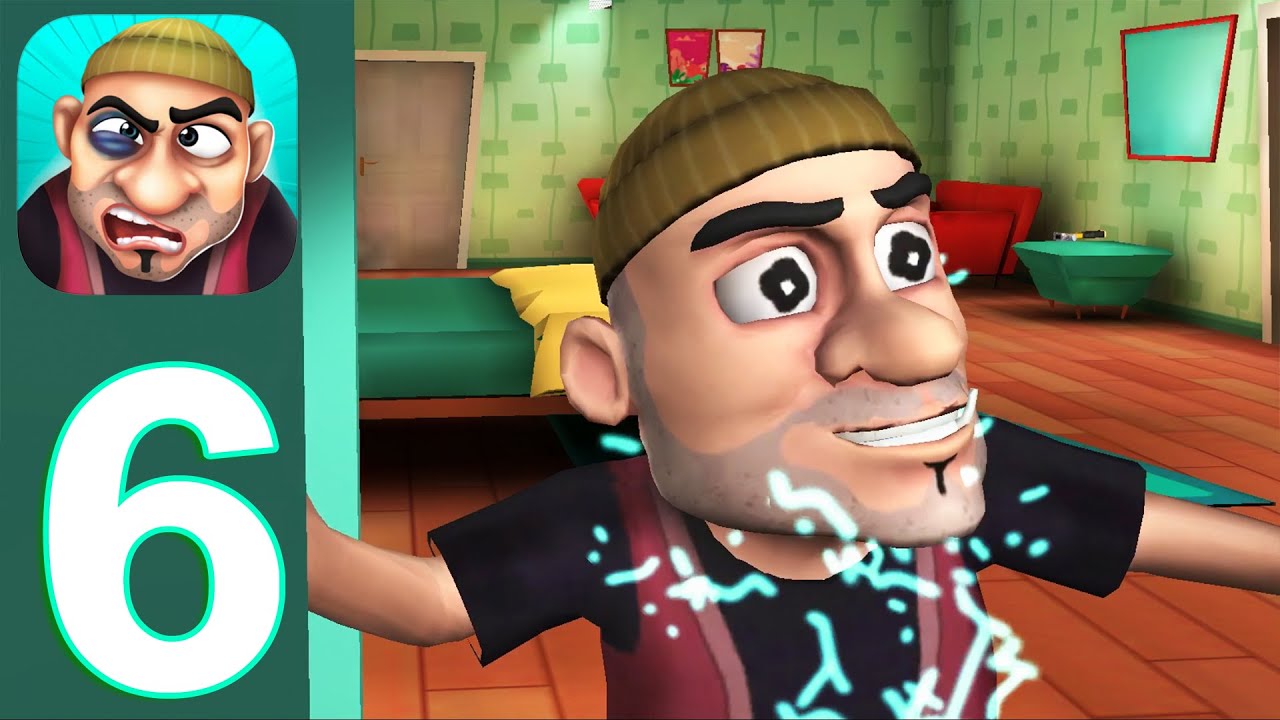 Scary Robber Home Clash Gameplay Walkthrough Part 6 (IOS/Android) - YouTube