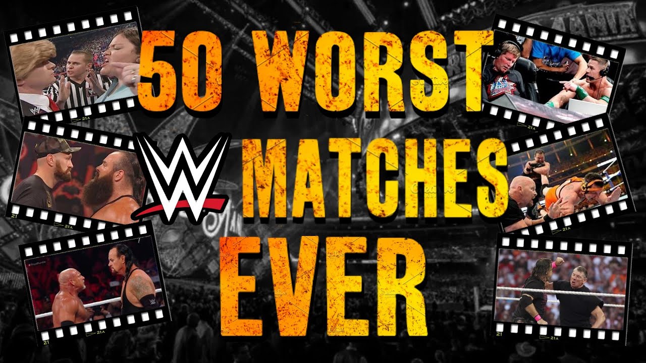 Top 50 Worst WWE Matches Ever - YouTube