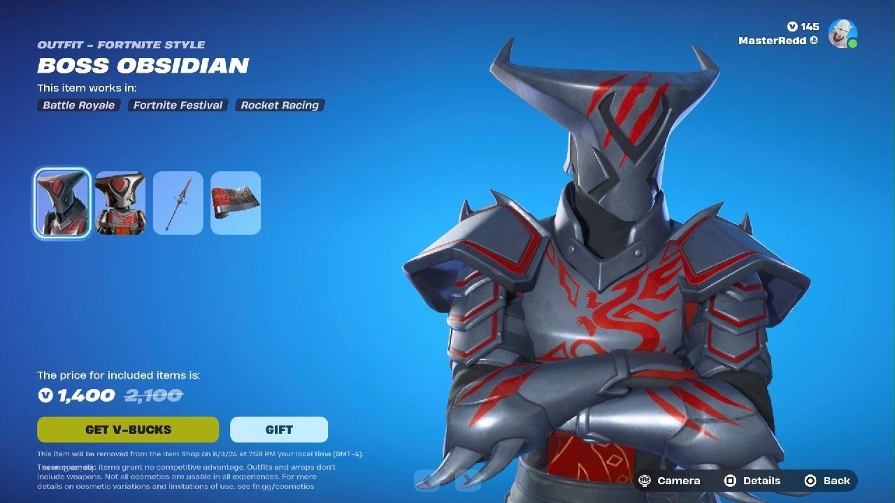 *NEW* Boss obsidian skin & how to get a secret emoticon!! - YouTube