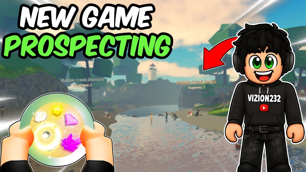 This NEW Gold Panning Game is AMAZING! [Prospecting] | (Roblox) - YouTube