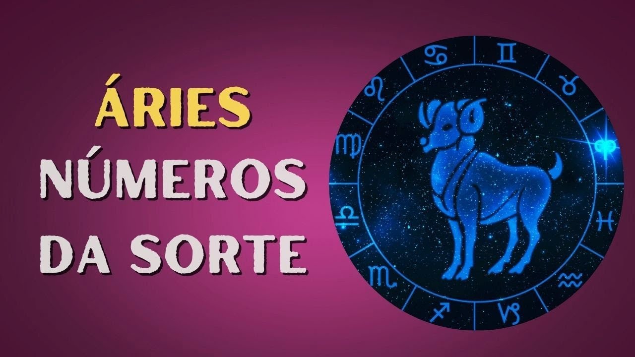 Números da Sorte para Áries: Desperte sua Energia Poderosa! - YouTube
