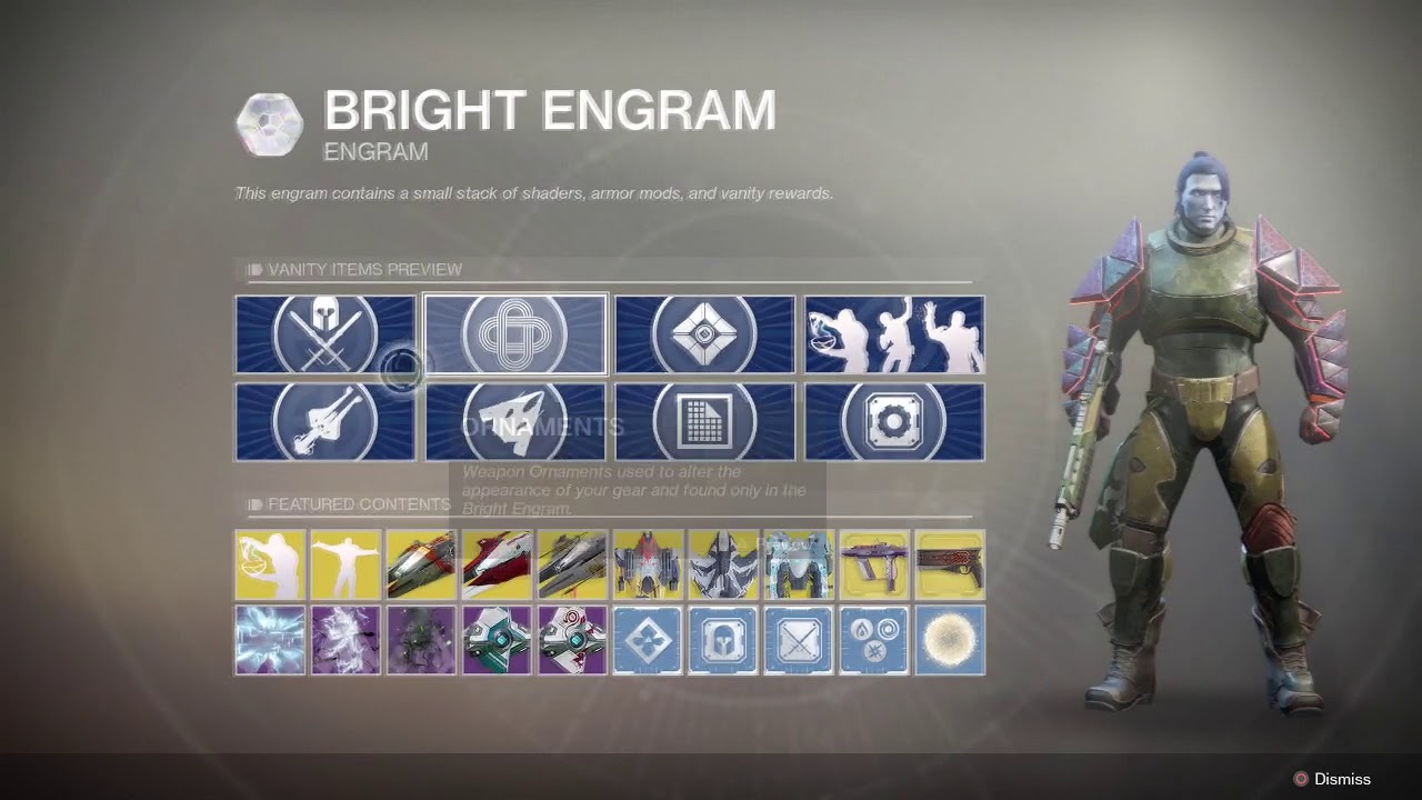 Destiny 2 BRIGHT ENGRAMS are Awesome!! The New Mote of Light - YouTube