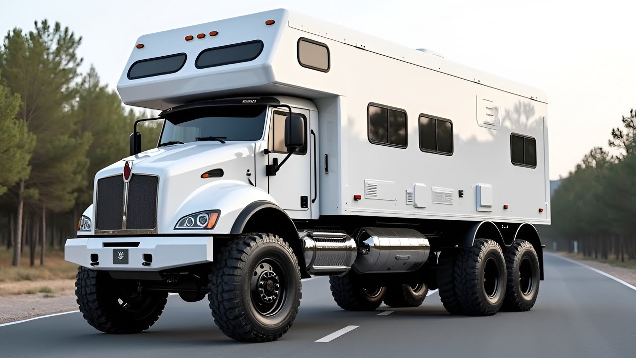 2025 Kenworth W990 Motorhome Camper Truck – The Ultimate Luxury Rig ...