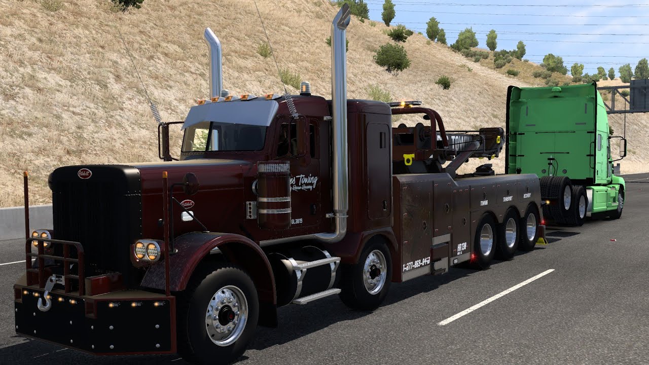 Peterbilt 388 - (Heavy Rescue Wrecker) - American Truck Simulator - ATS ...