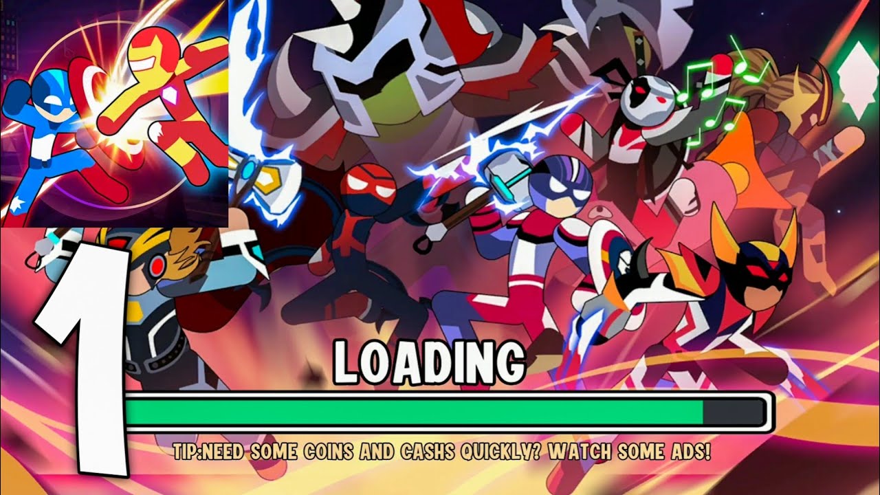 Stick Heroes Fight Super Stick Warriors Android Gameplay - YouTube