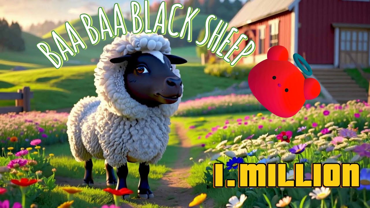 Baa Baa Black Sheep 🐑🎶 | Fun Animated Nursery Rhyme for Kids ...