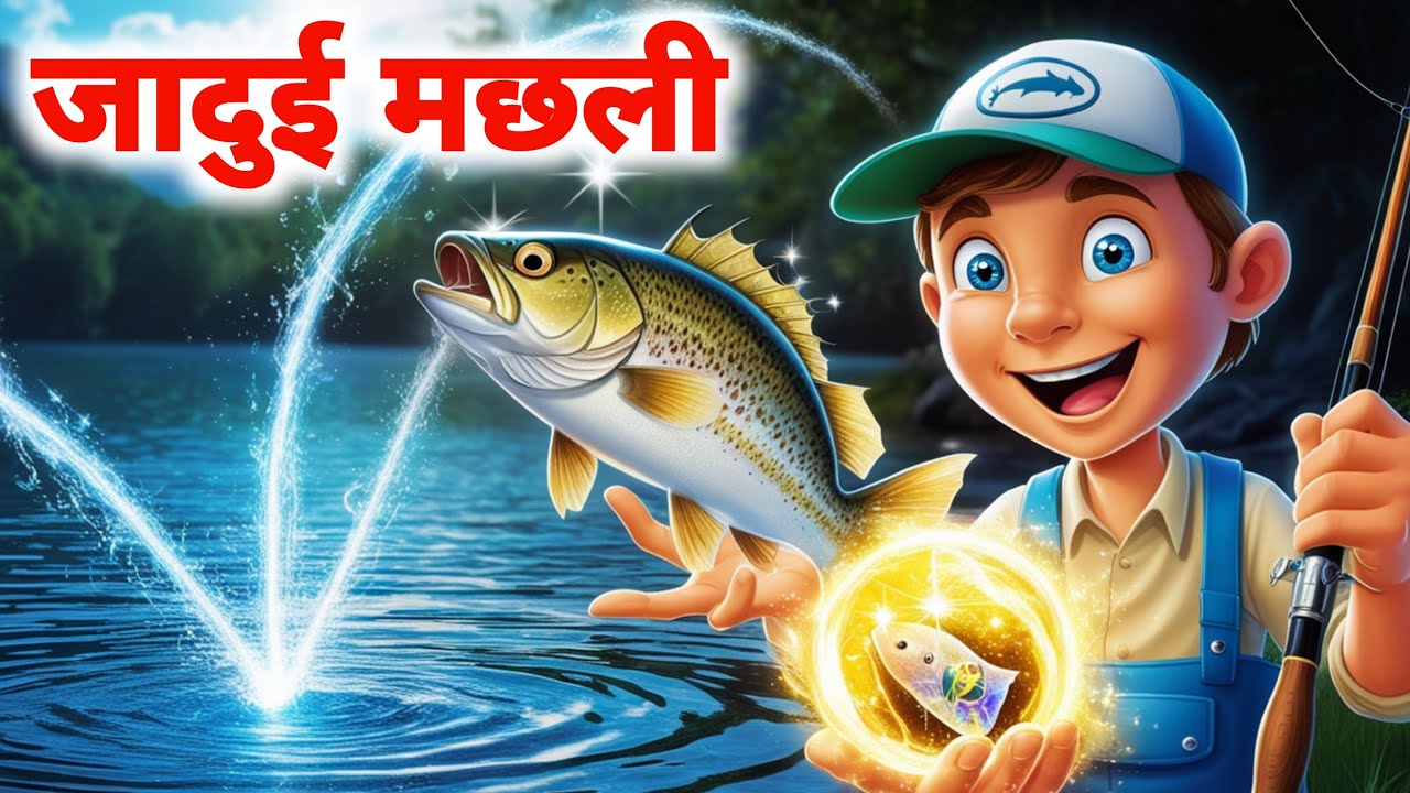 The Fisherman and the Magician Fish | A Heartwarming Tale of Friendship ...