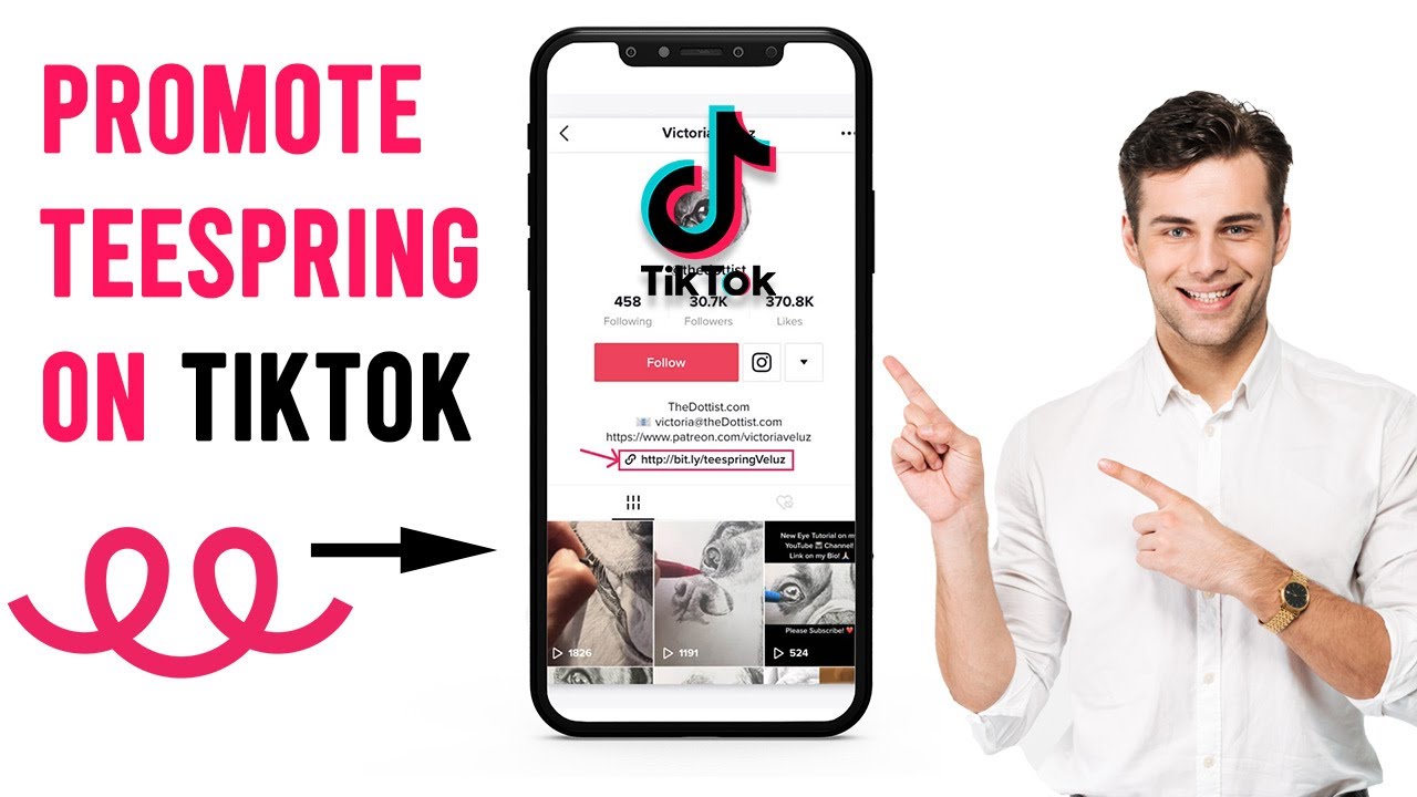 How to Promote or Advertise Teespring on TikTok (EASY) - YouTube