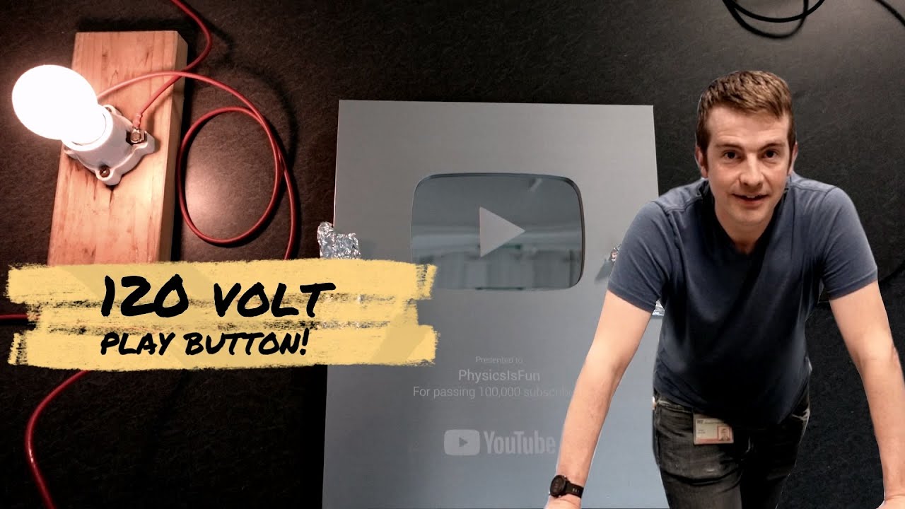 Can a YouTube play button light up a light bulb? ELECTRICITY! Unboxing ...