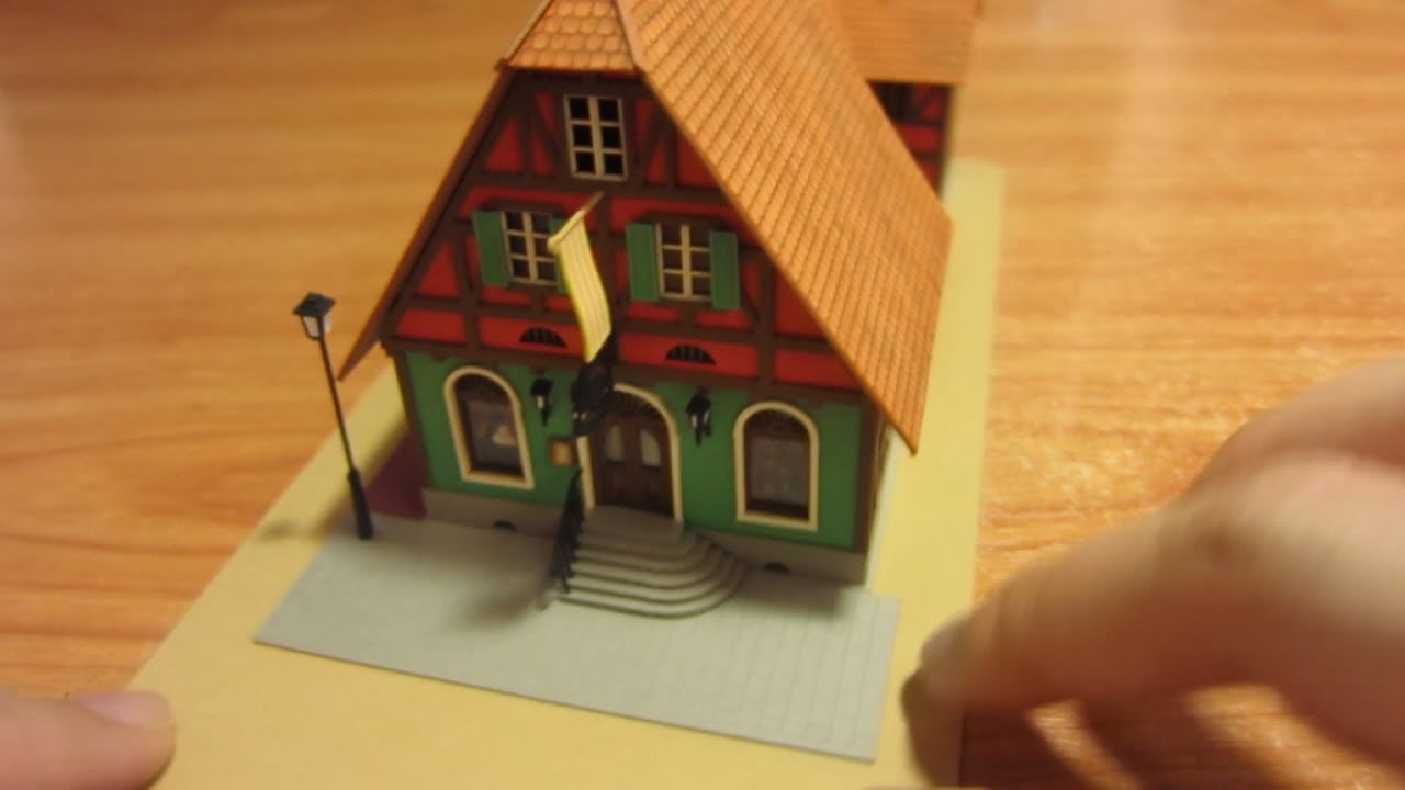 Howl's Moving Castle - The Hatter (Papercraft) Part 3 - YouTube