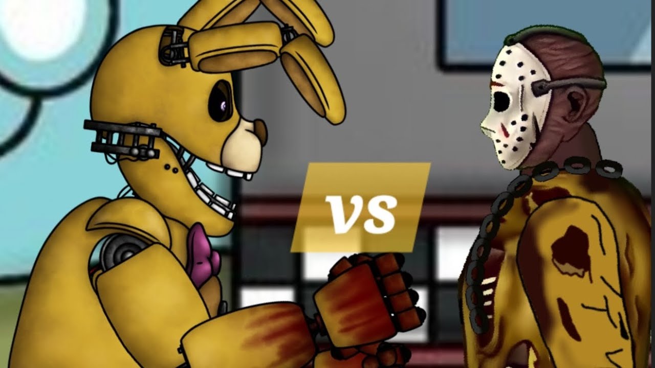 (Dc2/FNAF/Jason)스프링보니 vs 제이슨(Spring bonnie vs Jason) - YouTube