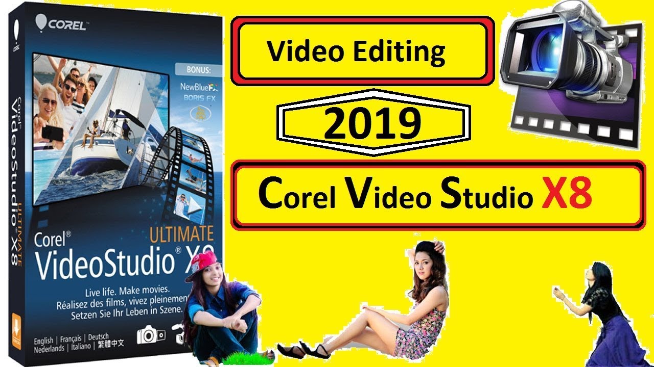 How To Video Editing in Corel Video Studio X8 Full Course || Step 1 ...