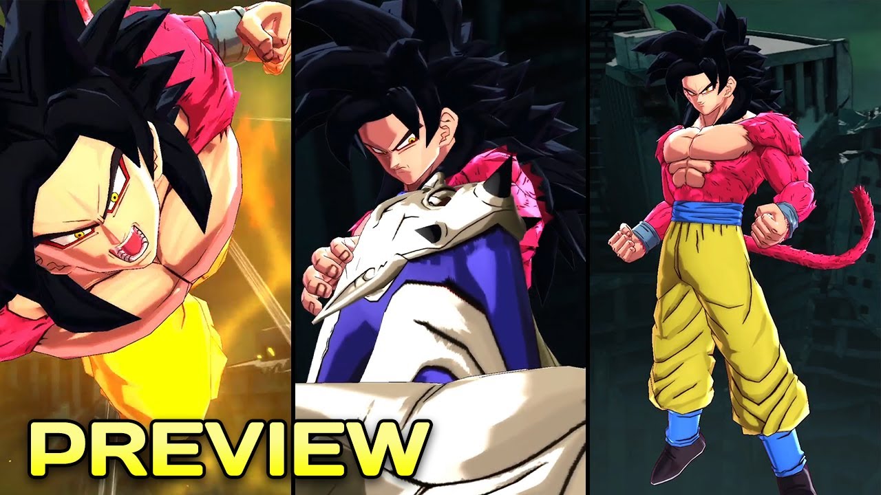 SSJ4 Full Power Goku Preview - Dragon Ball Legends - YouTube