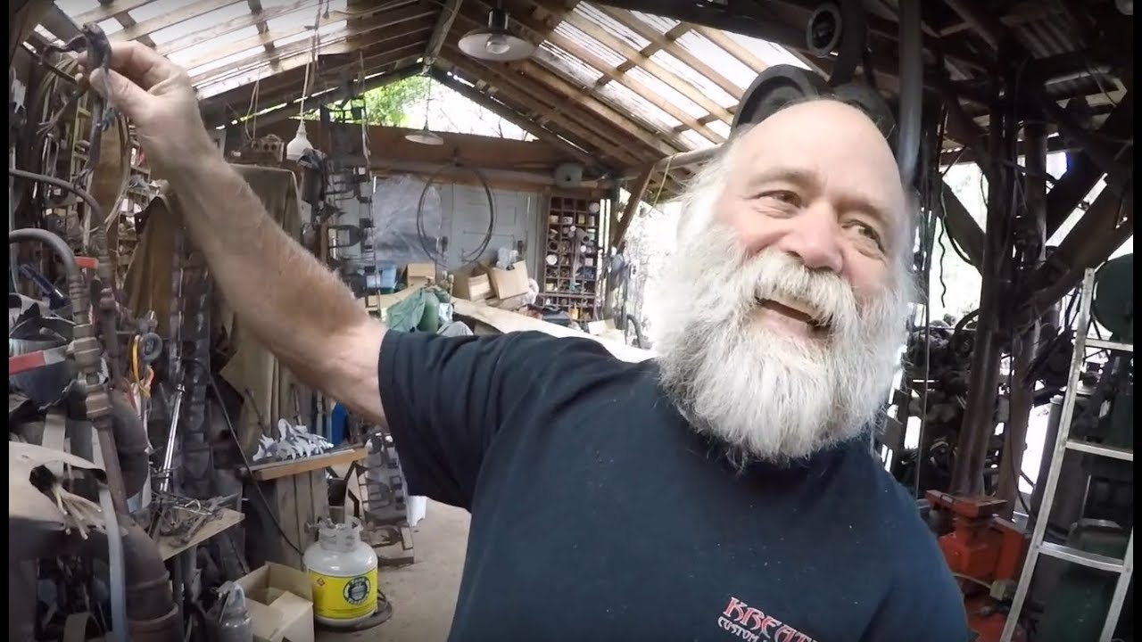 RARE TOUR of CHAMPION WELDER'S STUDIO! Creativity at its very best ...