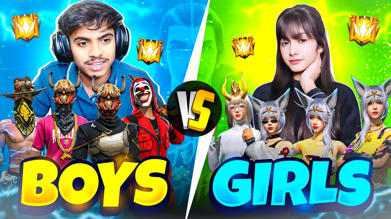 FREE FIRE QUEEN VS KARL YT 😱 Girls live streamer shocked आजा Kaal YT vs ...