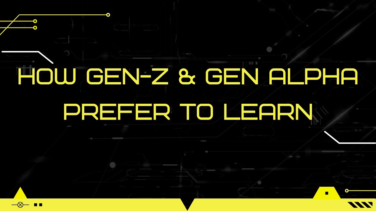 How Gen Z and Gen Alpha Prefer to Learn #SMiLe2021 - YouTube