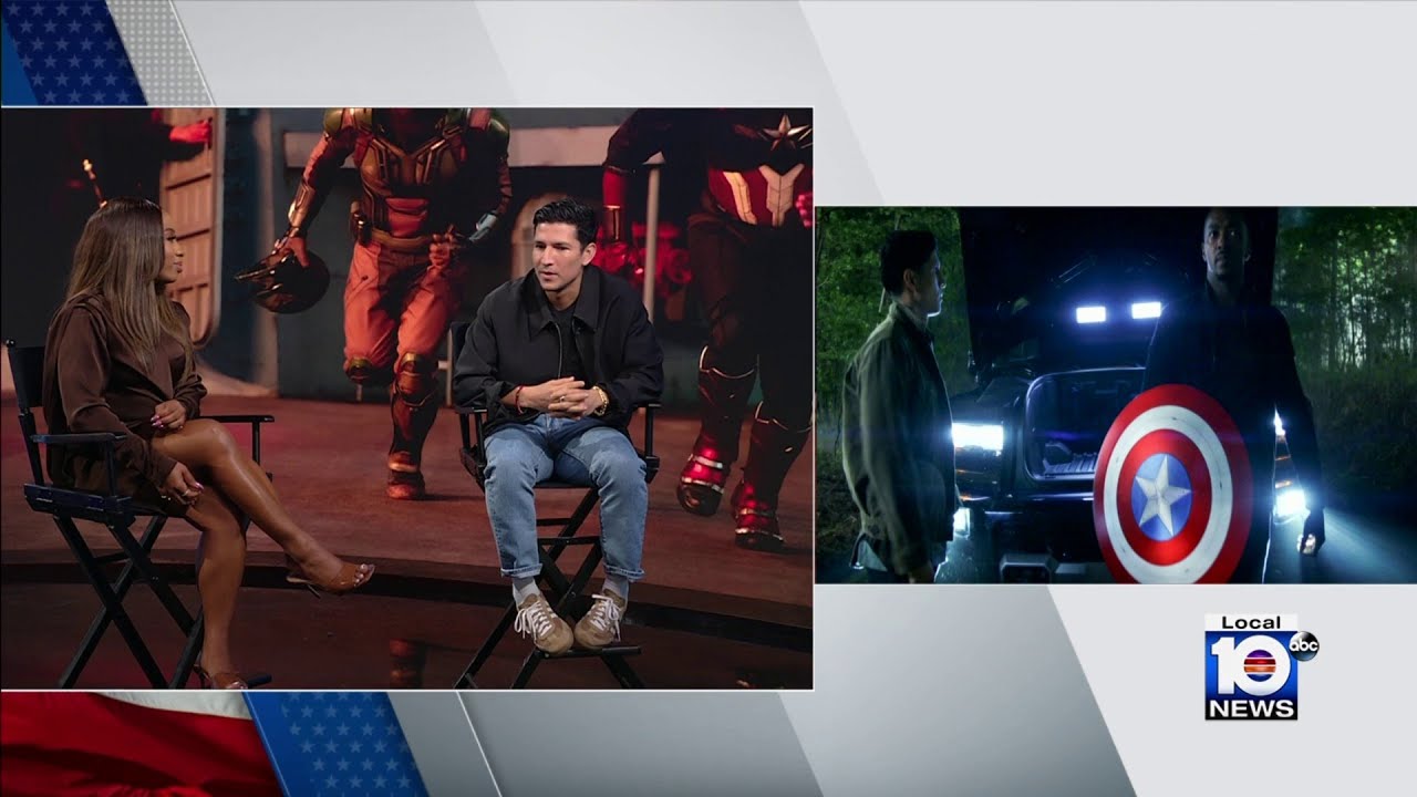 Miami's own Danny Ramirez visits Local 10 News to talk about his role ...