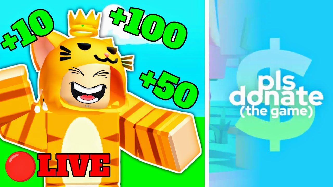 🔴AFK LIVE IN PLS DONATE. - YouTube