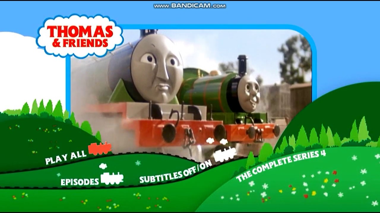 Thomas & Friends UK DVD Menu Walkthrough: The Complete Series 4 (2012 ...