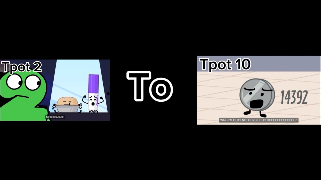 All Eliminated Contestants In Tpot 2-10 #bfdi - YouTube