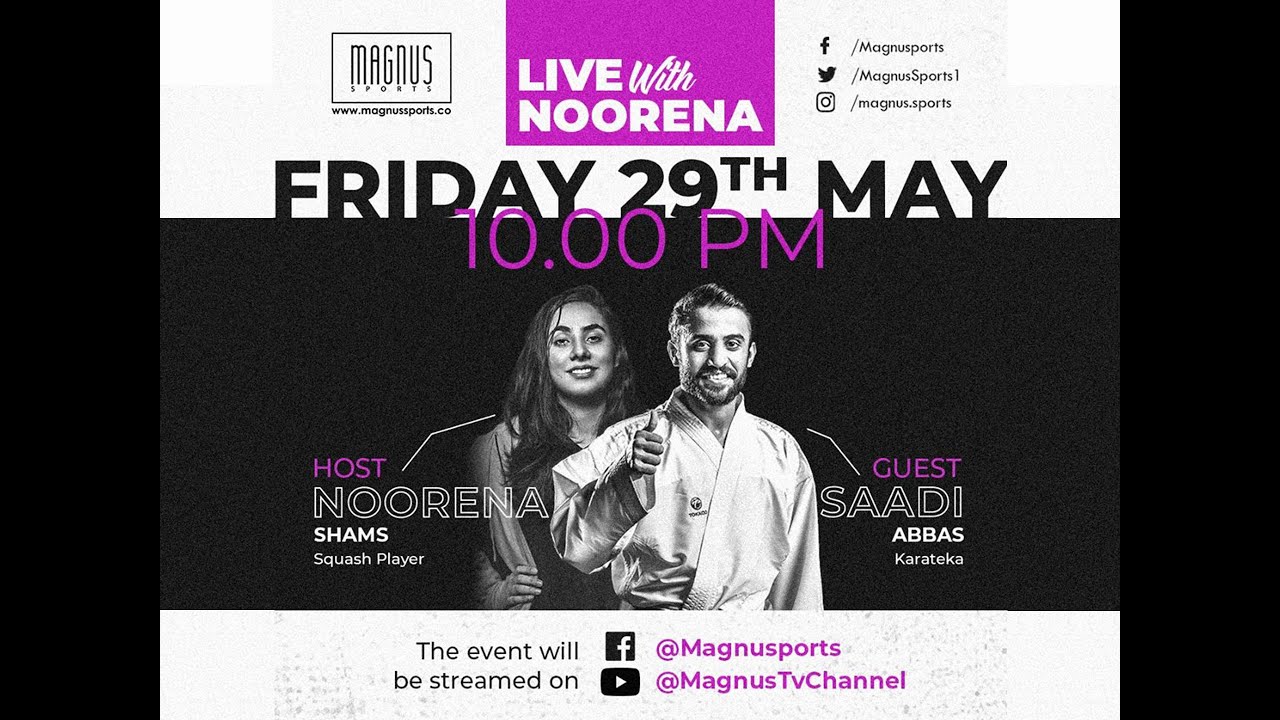 Live with Noorena Shams - Saadi Abbas - YouTube