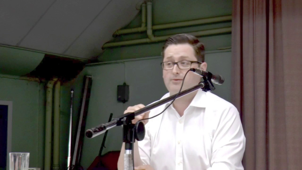 Dan Greef on renationalisation, at Gt Shelford hustings. 17 May 2017 ...