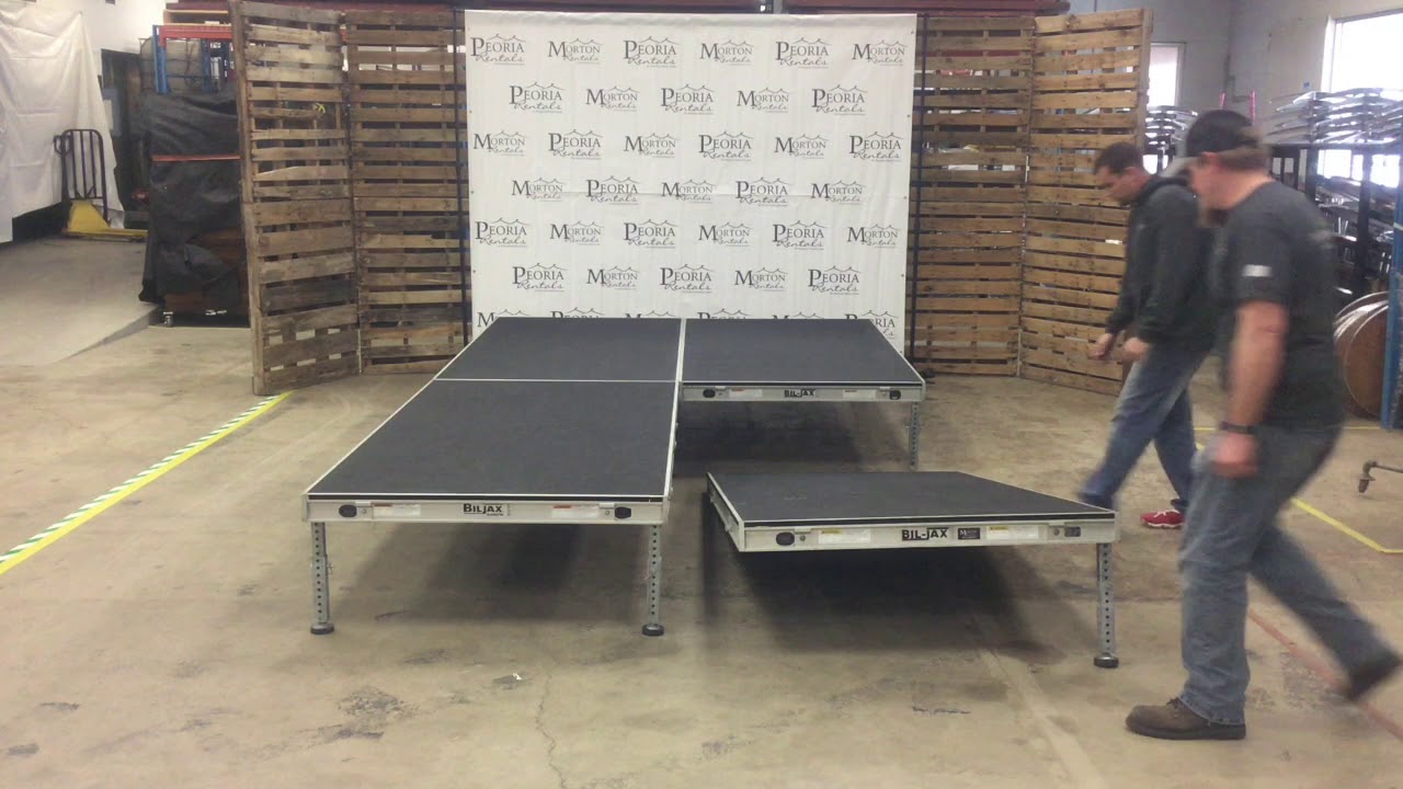 Attaching A Stage Panel To Two Adjacent Stage Panels - YouTube