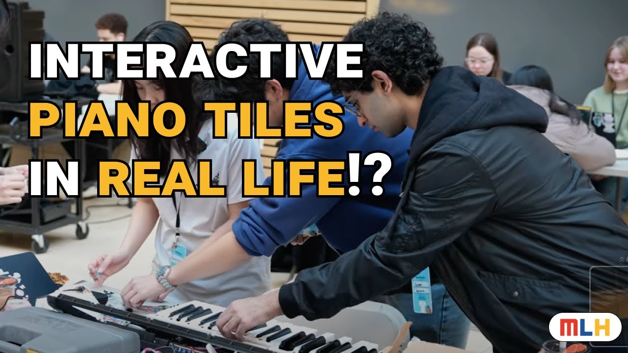LEKeys - REAL-LIFE Piano Tiles made in 24 hrs at the nwHacks hackathon ...
