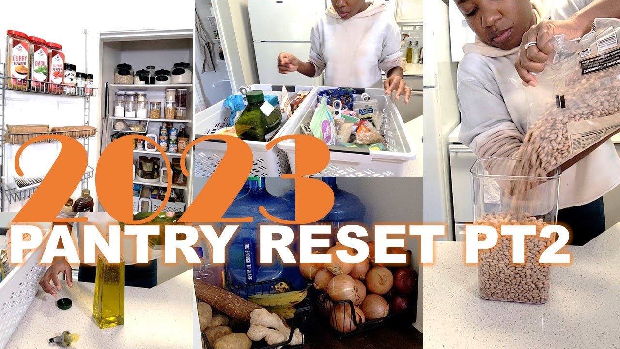 Realistic 2023 Pantry Reset | Tips and Tricks to an Organized Small ...
