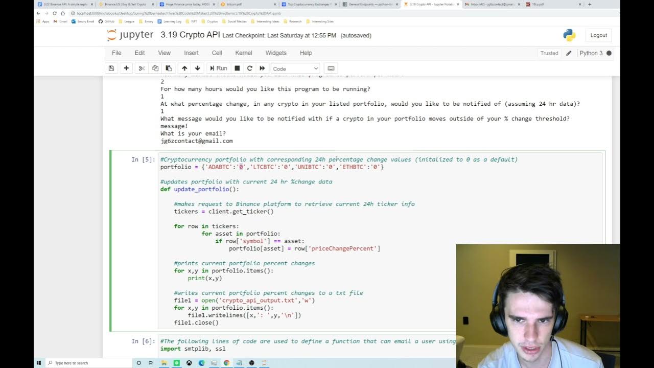 Intro to Binance API: Python and a Simple Use Case (Educational) - YouTube
