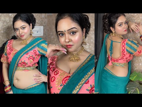 Saree fashion Bengali beauty 