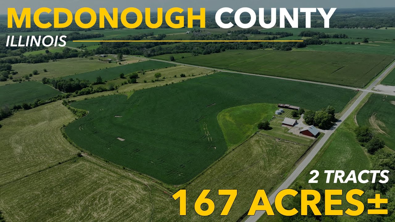 Miller Aerial Tour - McDonough County, Illinois - YouTube